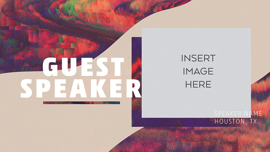 Guest Speaker Announcement Graphics Bundle Ministry Pass