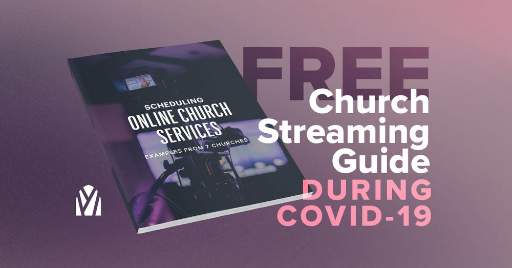 Scheduling Online Church Services - Ministry Pass