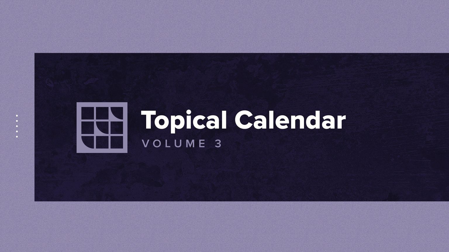 Sermon Calendar Volumes - Ministry Pass