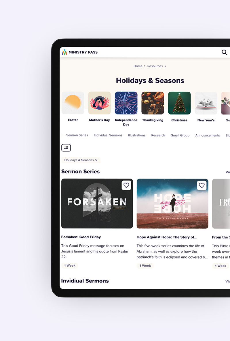 Ministry Pass - All Your Ministry Resources In One Place